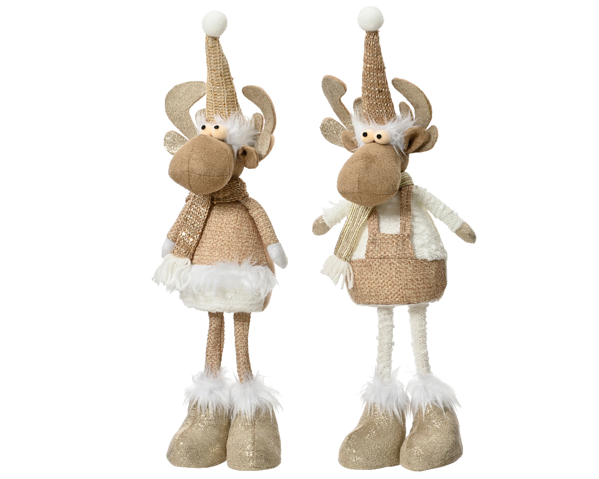 Figura jelena - od poliestera bež boje 50cm - pakovanje 1 kom. - Garden ...