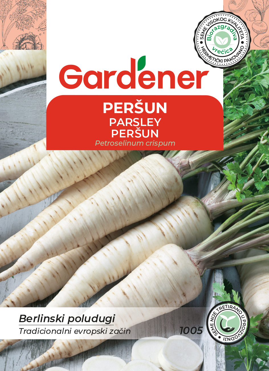 Peršun Berlinski poludugi - Petroselinum crispum - Garden Centar