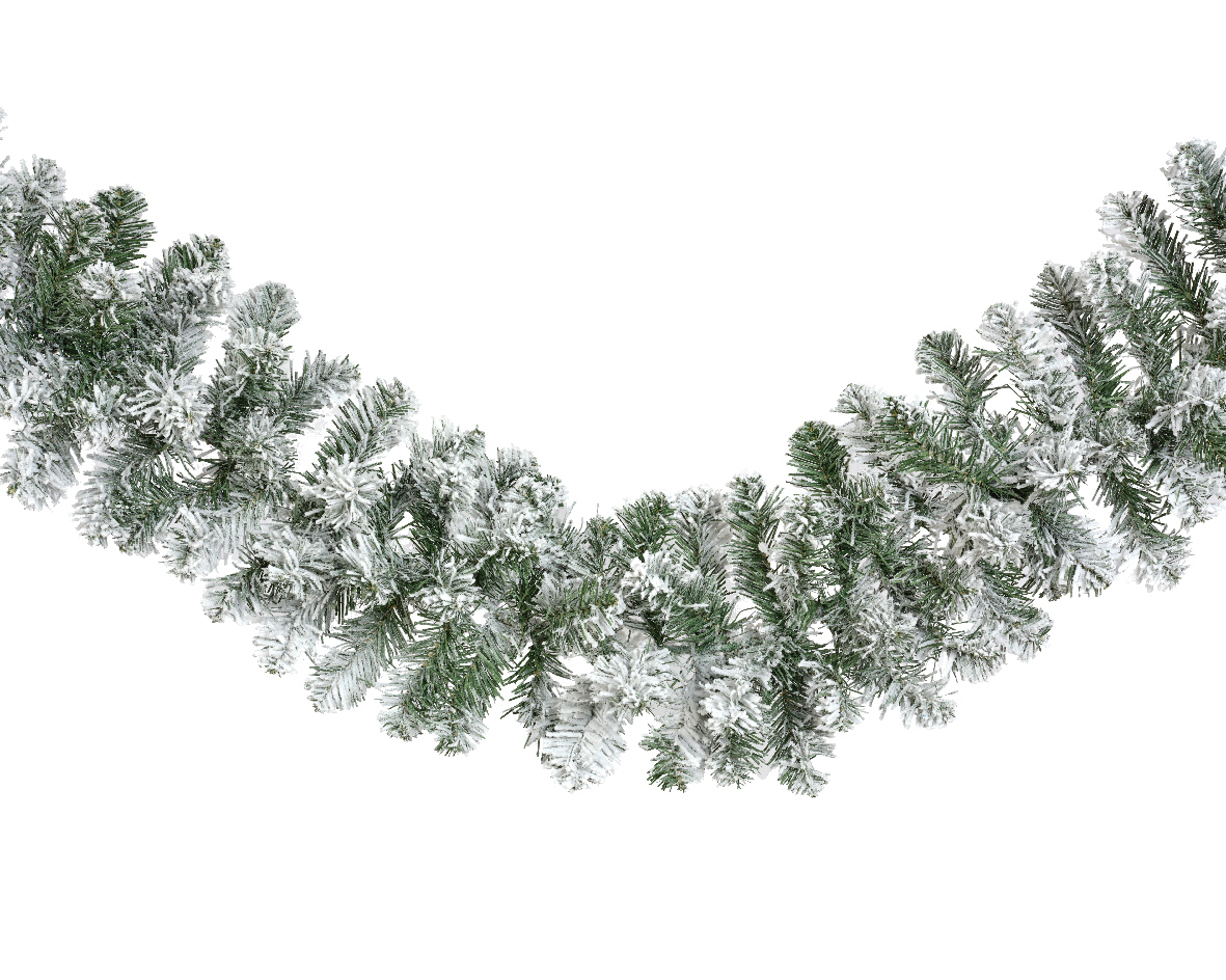 Girlanda Imperial - nasnežena - 270 x 25 cm - Garden Centar